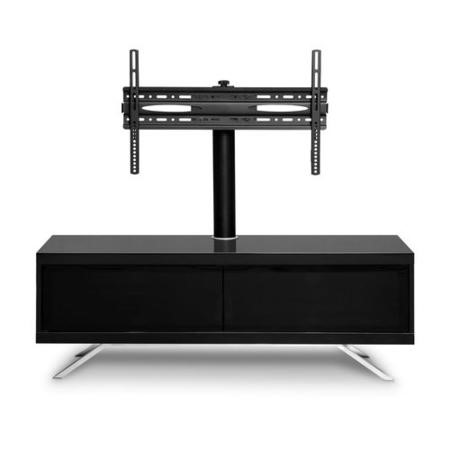 MDA Designs TUCANA HYBRID COMPLETE TV Stand in Black Furniture123
